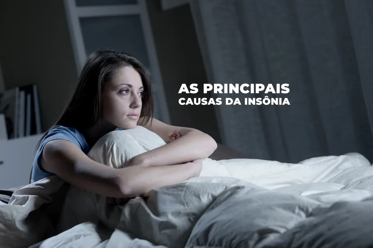 Principais causas da insônia. - Dicas de Colchões
