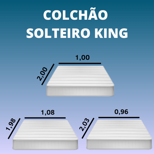 Colchão Solteiro King, guia completo - Dicas de Colchões